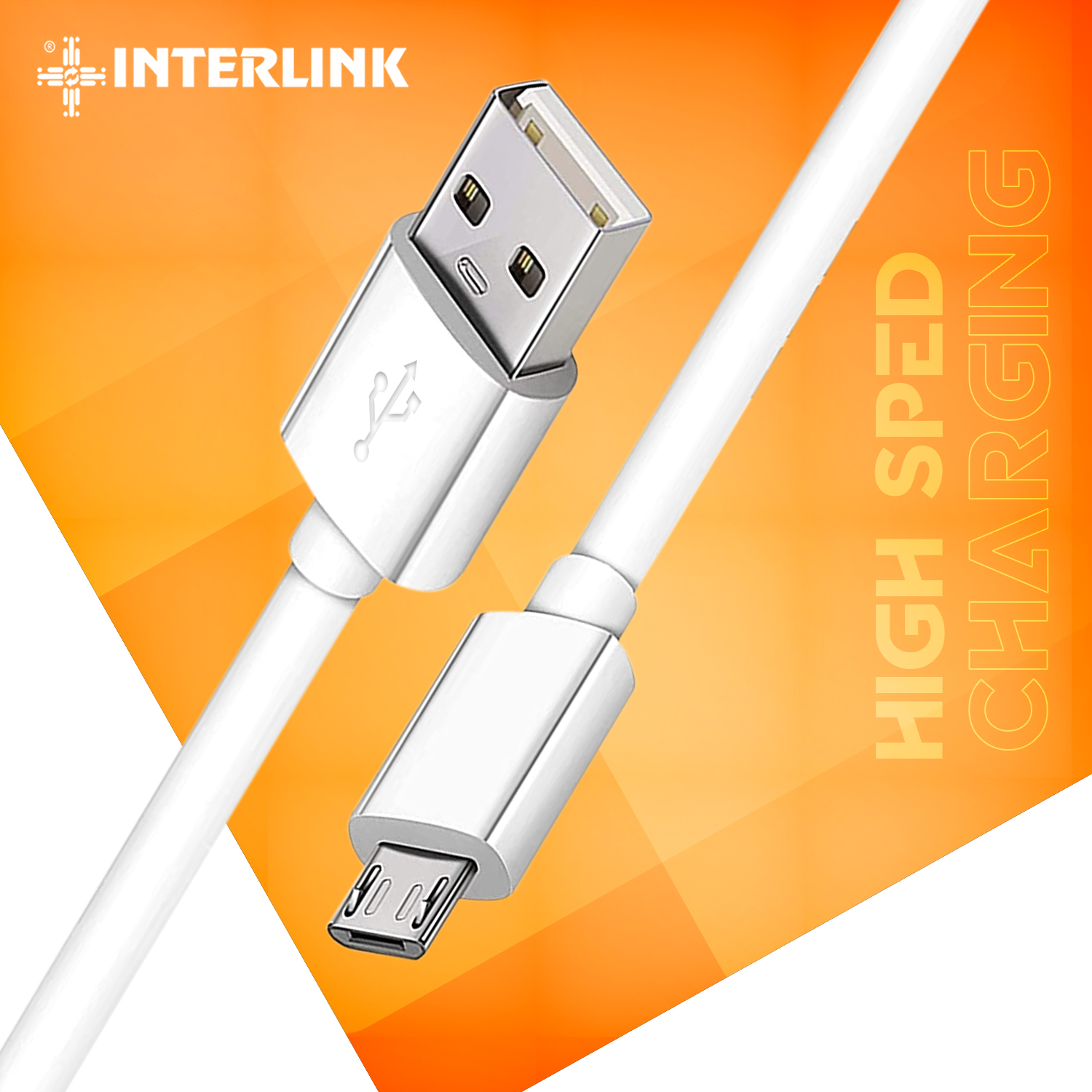 Interlink Reco Charging Cable For Android Fast Charging Data Cable ...