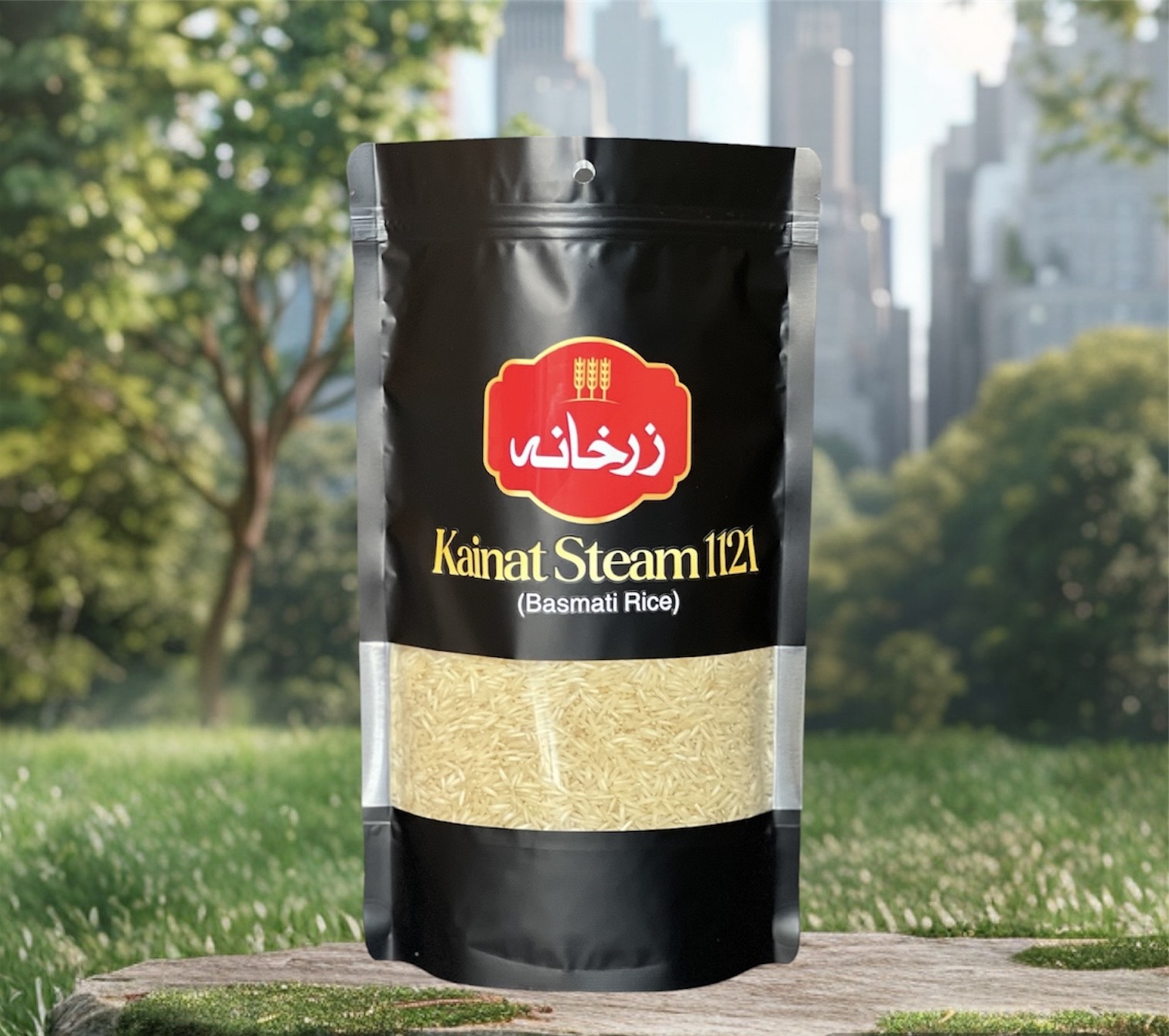 Kainat Double Steam 1121 (Basmati Rice) - 1kg | Daraz.pk