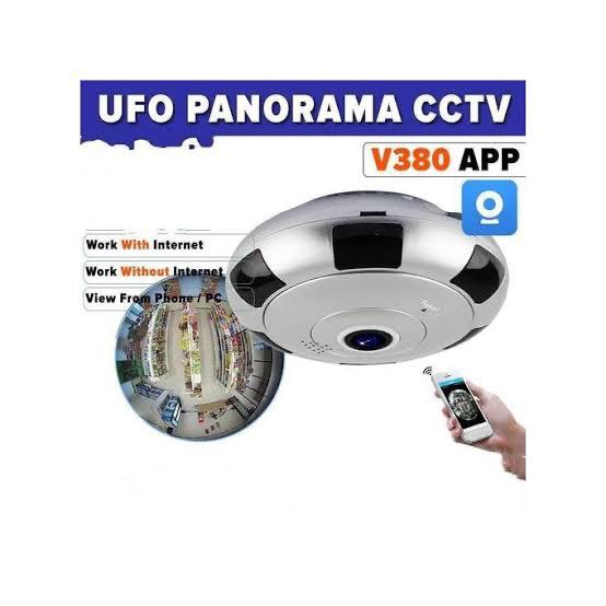 Wireless IP CCTV Security Camera V380 - Wireless IP Camera 360° view HD ...