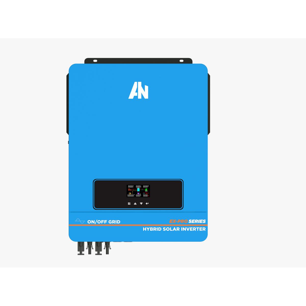 Anern 10kw Hybrid Solar Inverter off/on Grid work without battries ...
