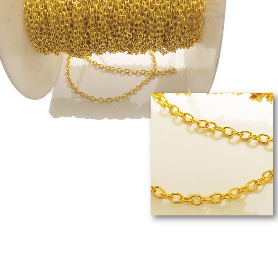 Silver / Golden Chain 2mm | Jewelry Making Accessories | Necklace ...