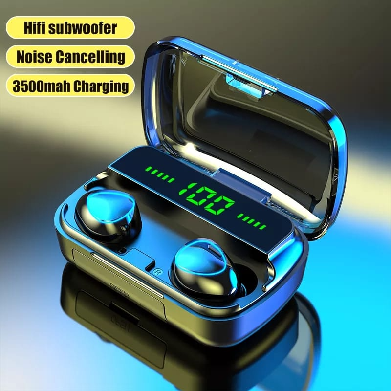 M10 TWS Wireless Earbuds 100% Original 2200 MAH Power bank Damix Sound ...