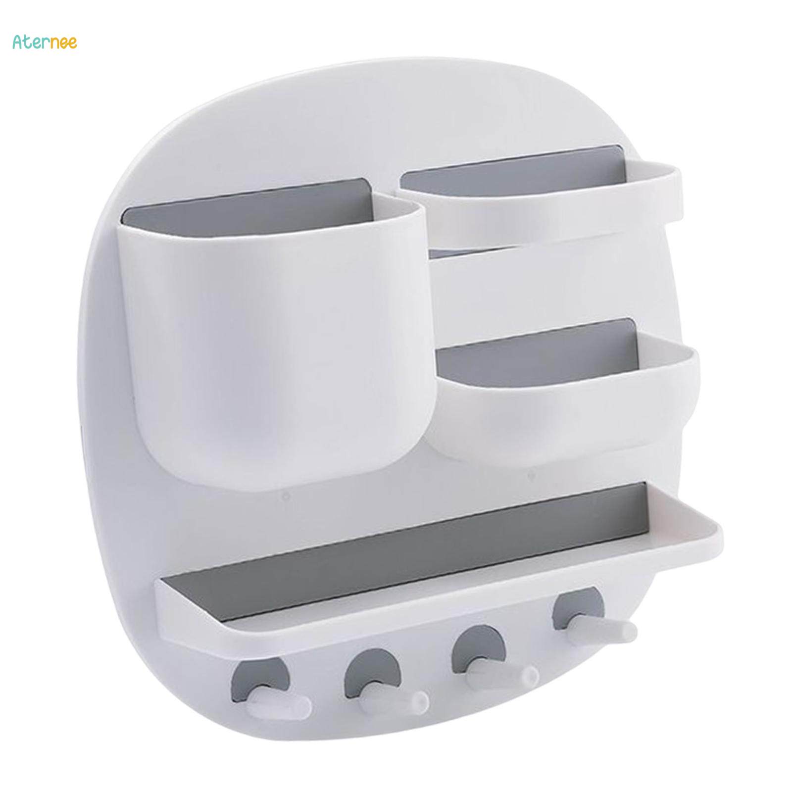 Storage Container Box Wall Mounted Organizer for Cosmetics Bathroom ...