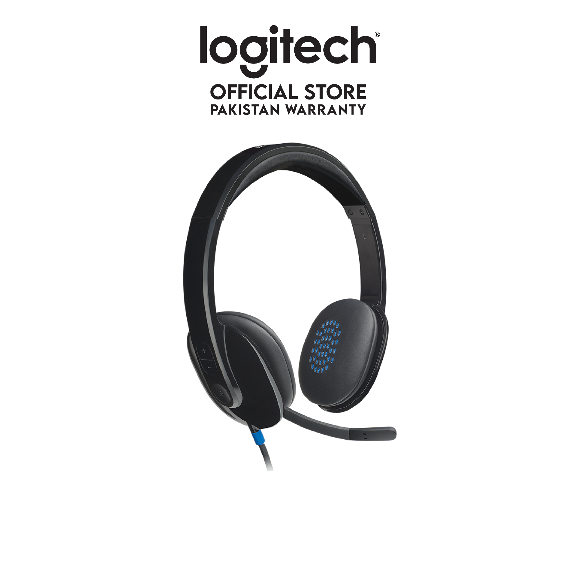 Logitech H540 USB Headset with Noise-Cancelling Mic | Daraz.pk