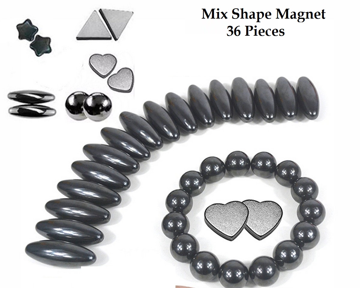 36 Pieces Magnetic Ball Shape Pack- Buzzing Magnet Set Toys for Kids ...