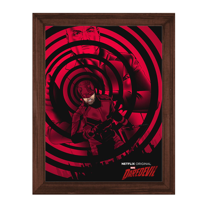 Daredevil Themed TV Show Wall Art Frame For Office and Home Decor ...