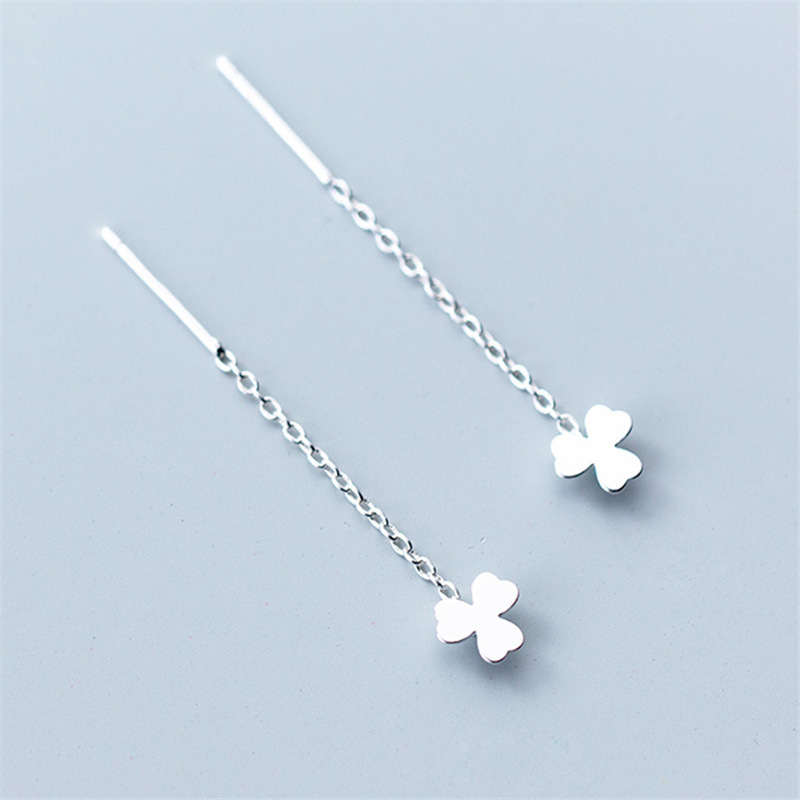 LATS Trend Long Wire Tassel Thread Chain Climb Star Heart Beads ...
