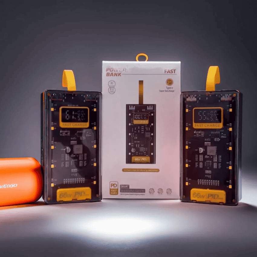 NEW 66W Super Fast Charging Power Bank 20000mAh Portable External ...