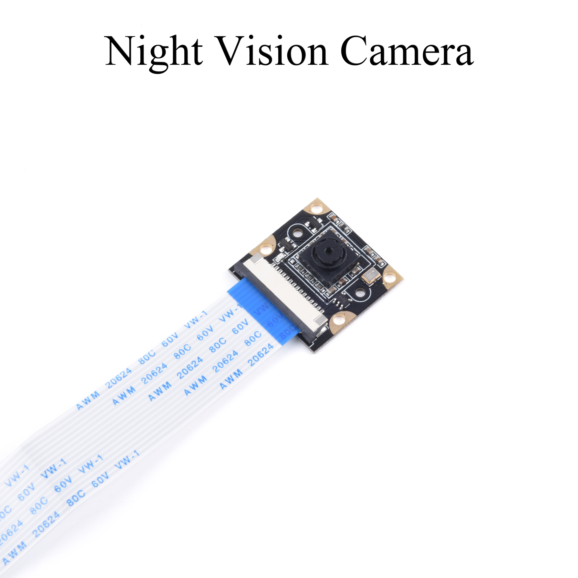 Raspberry Pi 4B Night Vision Camera Module 65° 5MP Webcam With Infrared ...