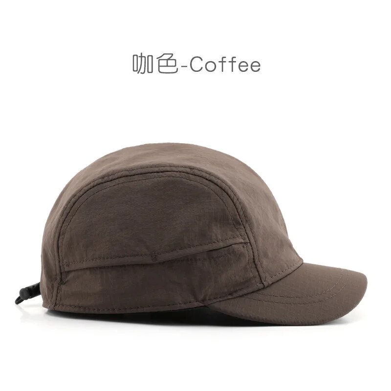 2023 Quick-drying Light Board Short-brimmed Baseball Caps Men Japanese ...