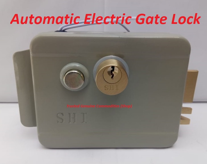 Electric Automatic Main Gate Lock Heavy Duty Main Gate Lock (5 Keys ...