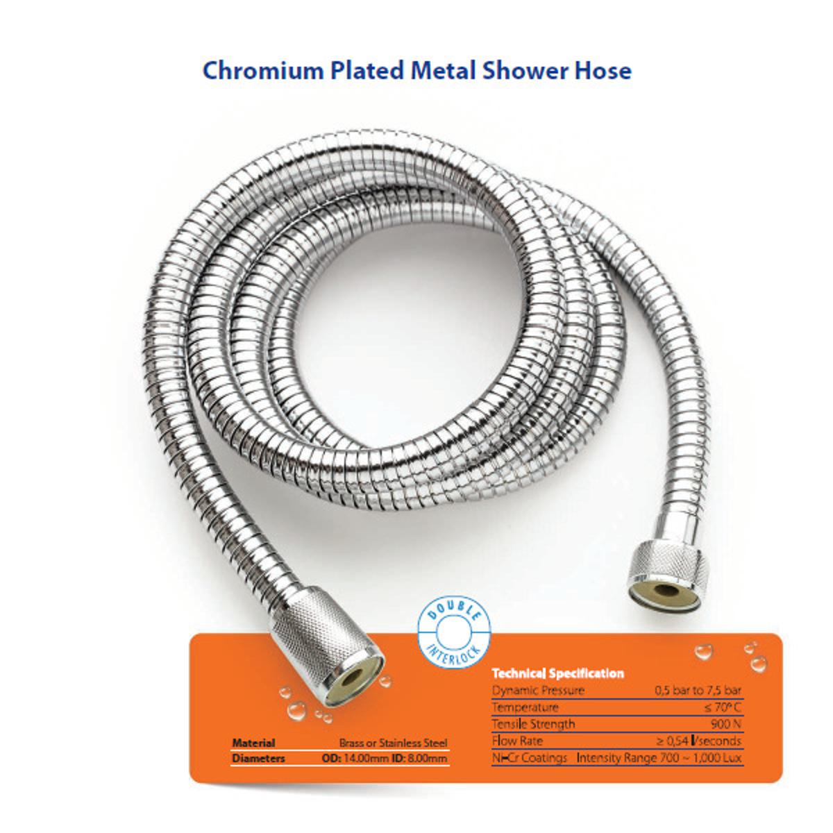 FACO Metal Flexible Hose/ Chain Pipe For Toilet & Muslim Shower 100 CM ...