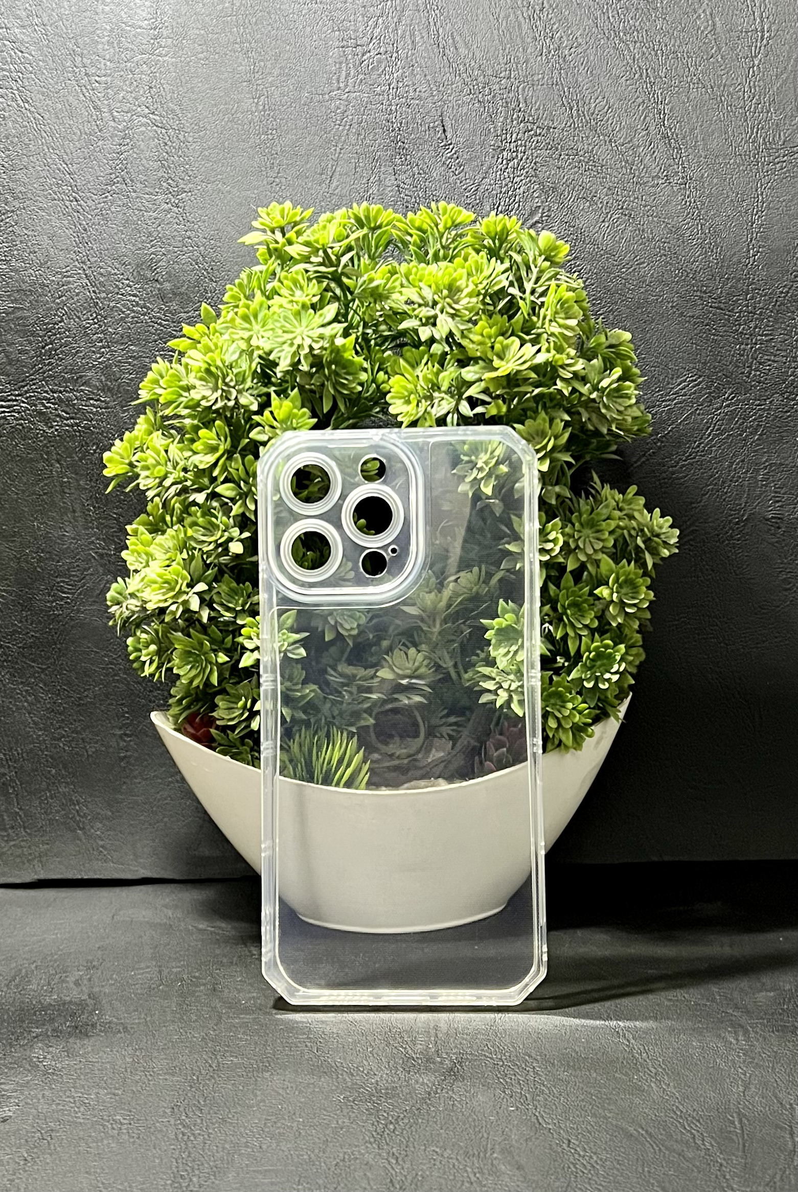 iPhone 14 Pro Max - Premium Soft Silicon 1.8mm Transparent Cover ...