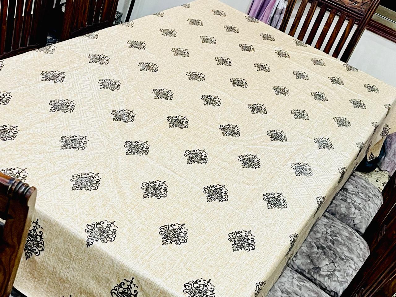 Fancy Dining Table Cover Sheet for 4 Seater 6 Seater or 8 Seater Dining ...