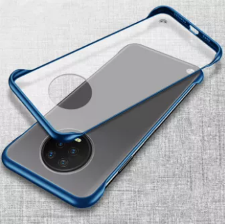 Infinix Note 7 Rimless Design Case Matte Scrub Hard PC Shockproof Back ...