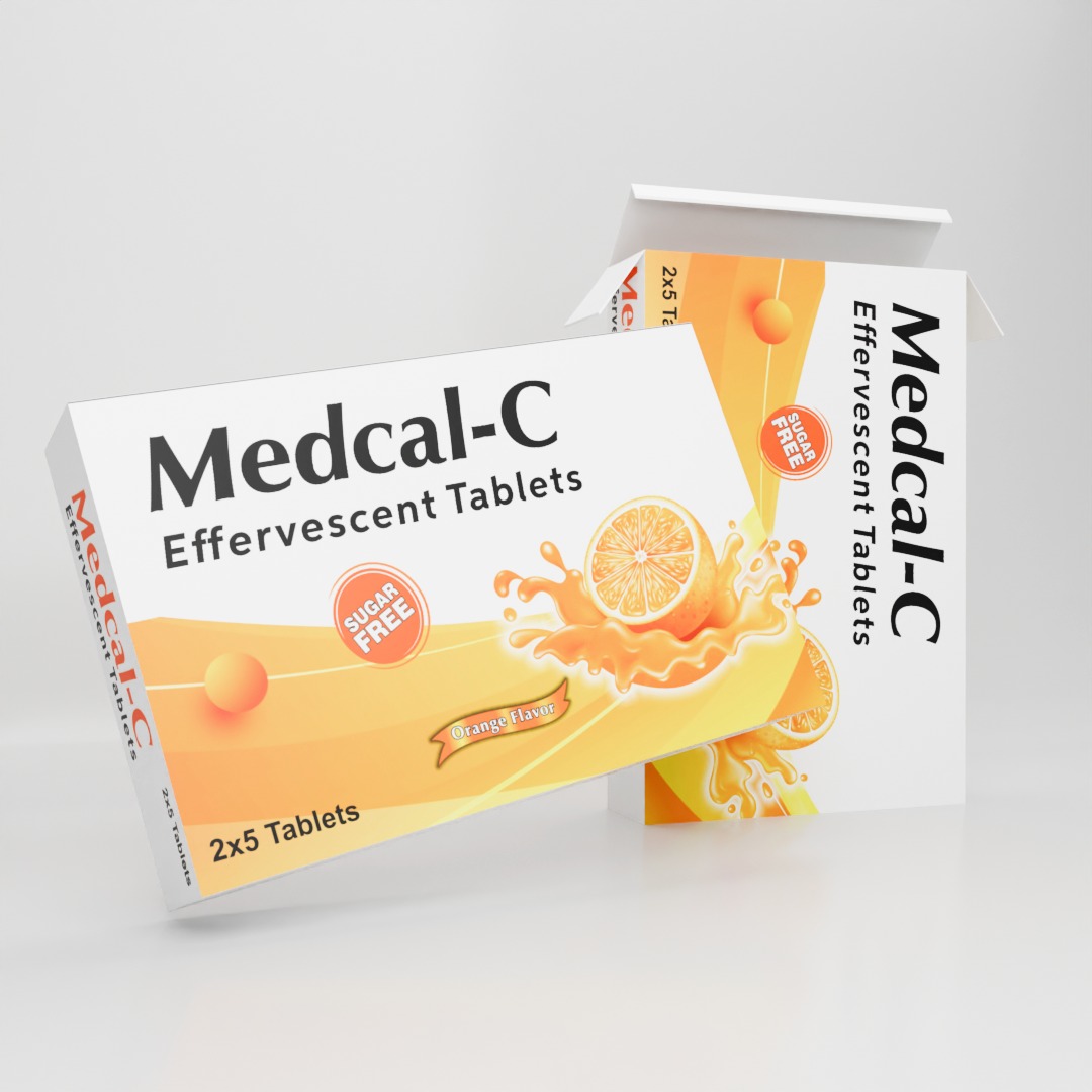 MEDCAL-C (Effervescent Tablets) 10 Tablets | Daraz.pk