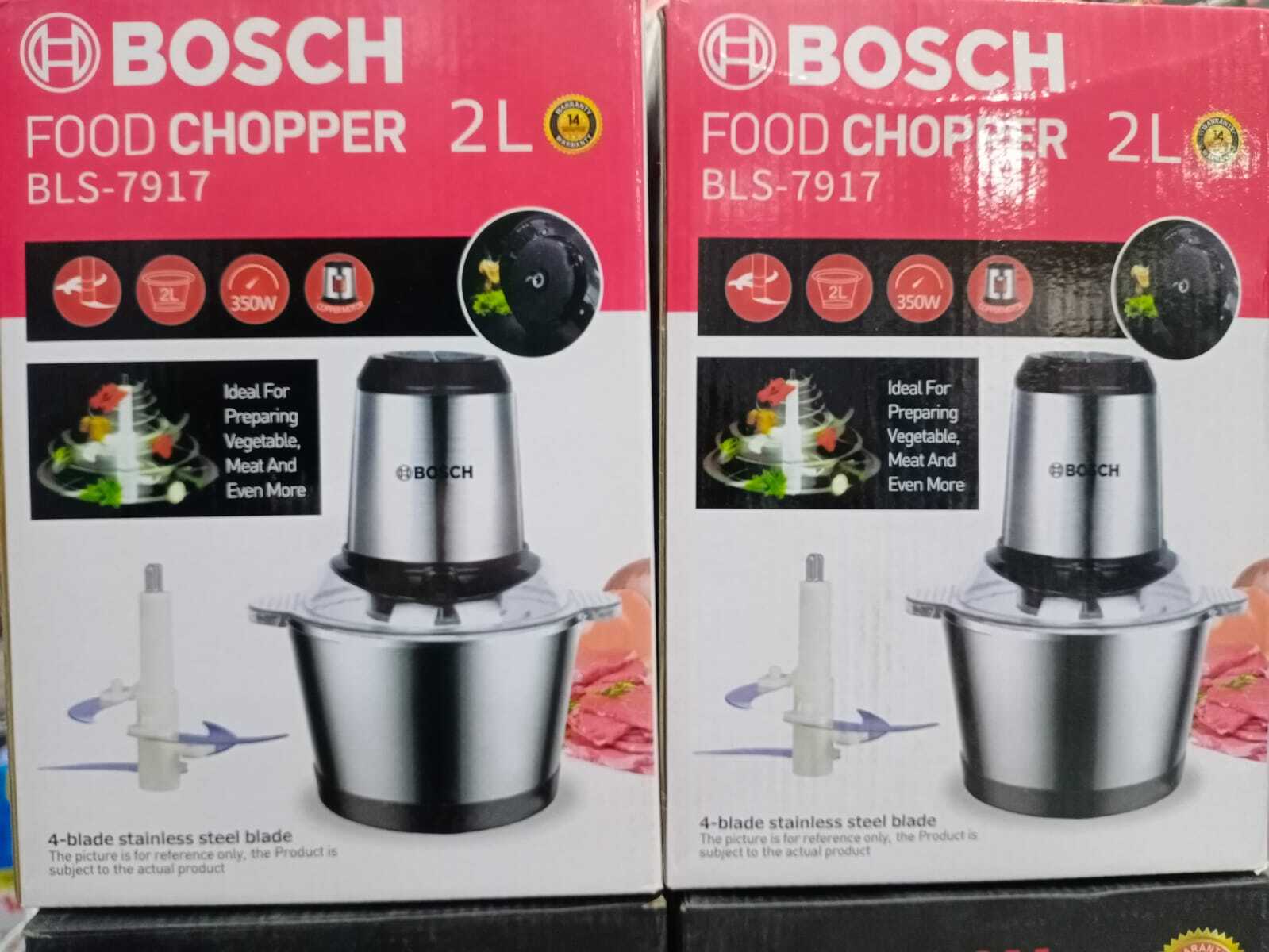 Professional Food Chopper | Electric Stainless steal Food Processor ...