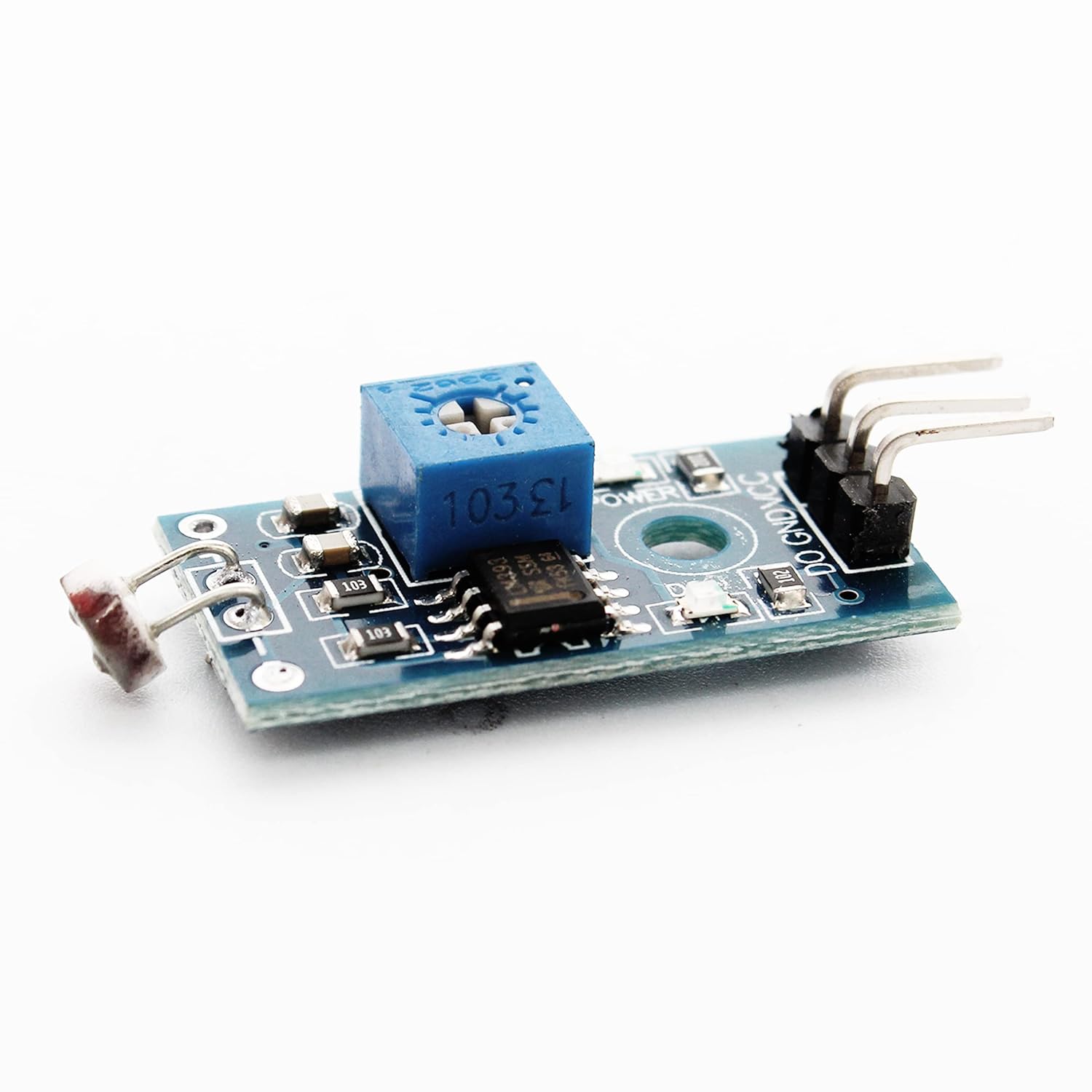 3 pin Photosensitive Sensor Module Light- Dependent Control LM393 LDR ...
