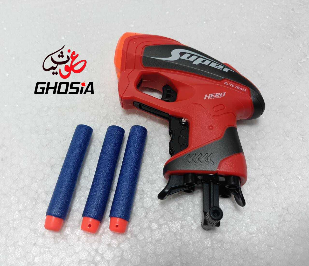 X Warrior Hero Gun_Gun_with soft Dart Shooting Game Set - 7246 | Daraz.pk