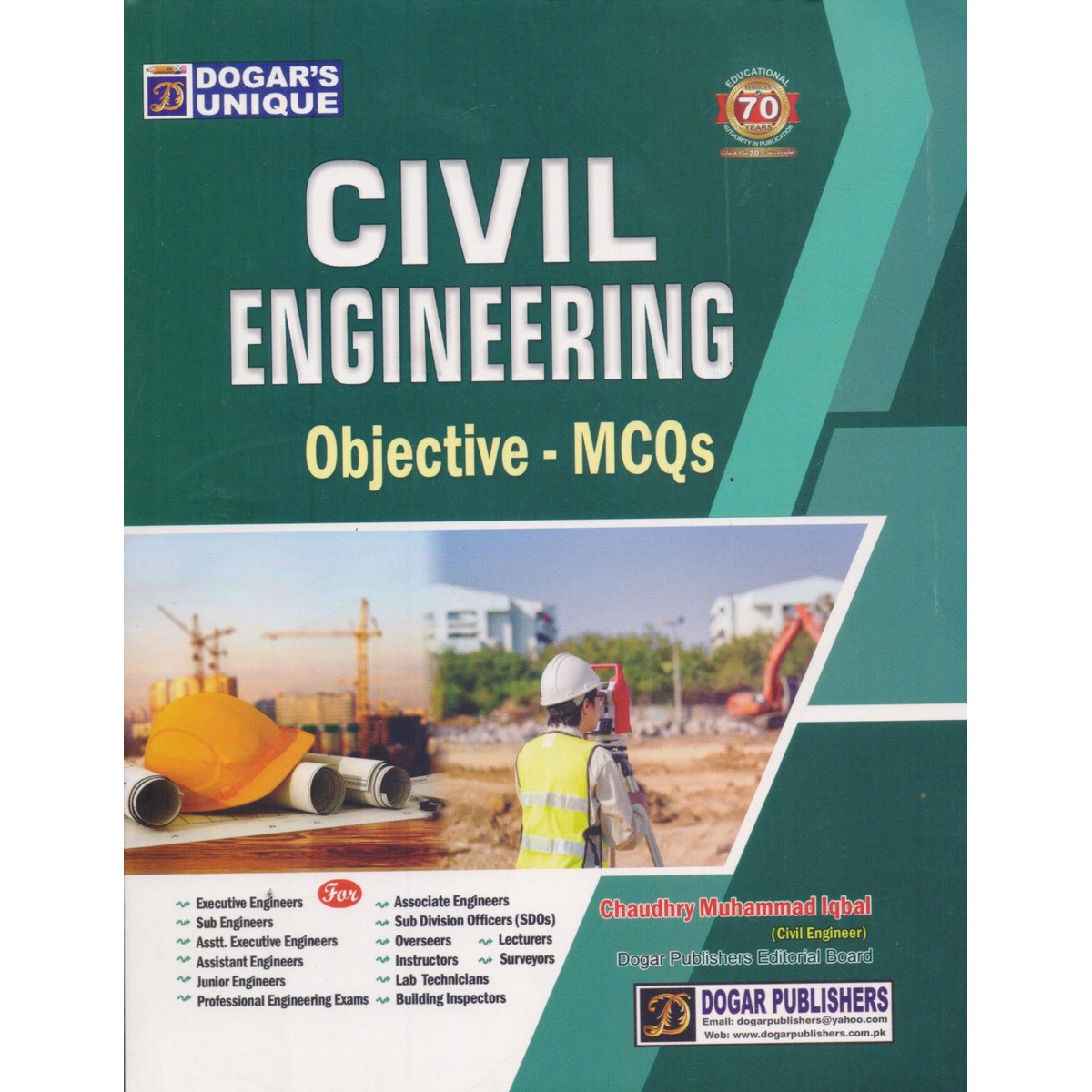 Civil Engineering MCQs Objective For PPSC NTS PTS BTS OTS & ETEA Series ...
