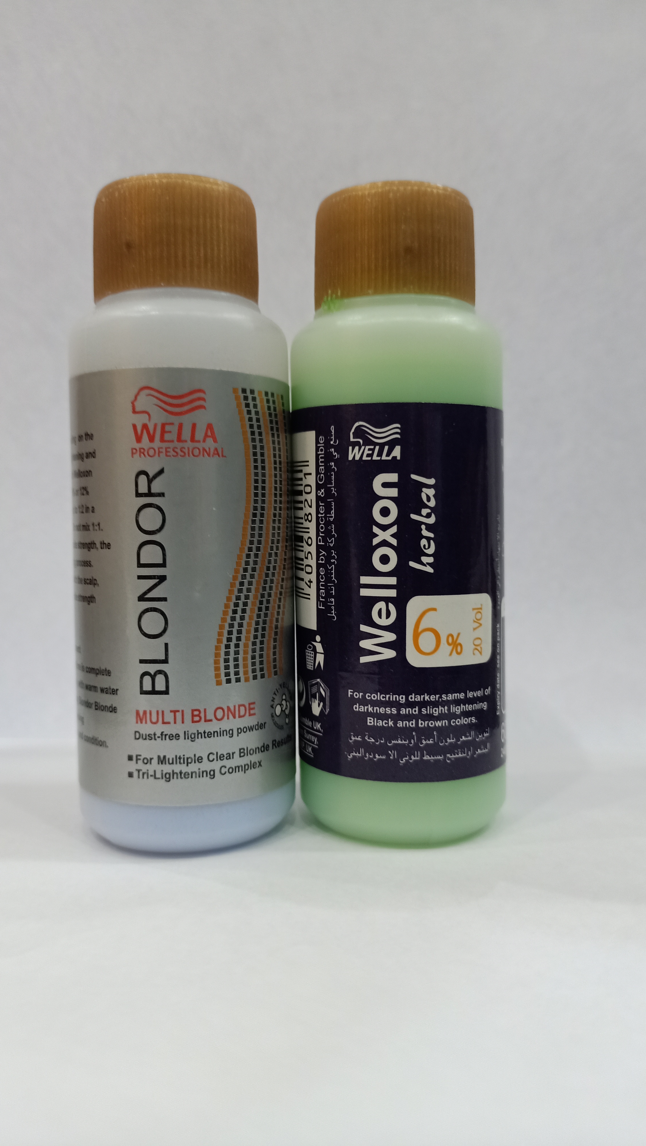 WELLA BLONDER BLEACH&DEVELOPER SKIN POLISH SET | Daraz.pk