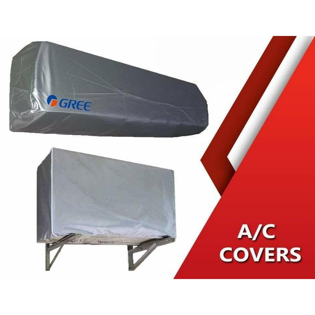 AC Dust Cover 1.5 Ton Gree inverter Ac Dust cover Indoor & Outdoor unit ...