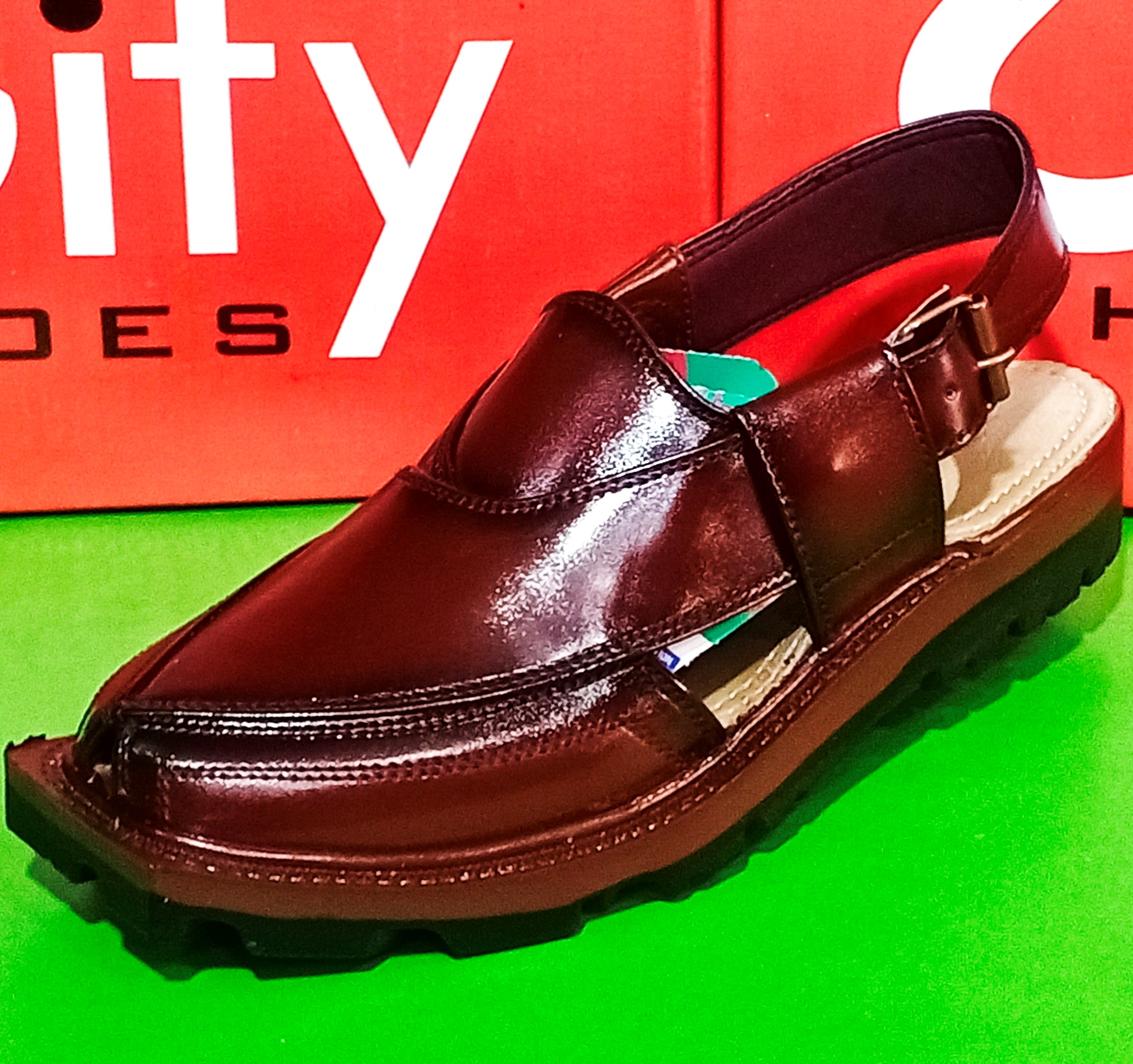 nerozi peshawri chappal shoes for men black and maroon sandals for men ...