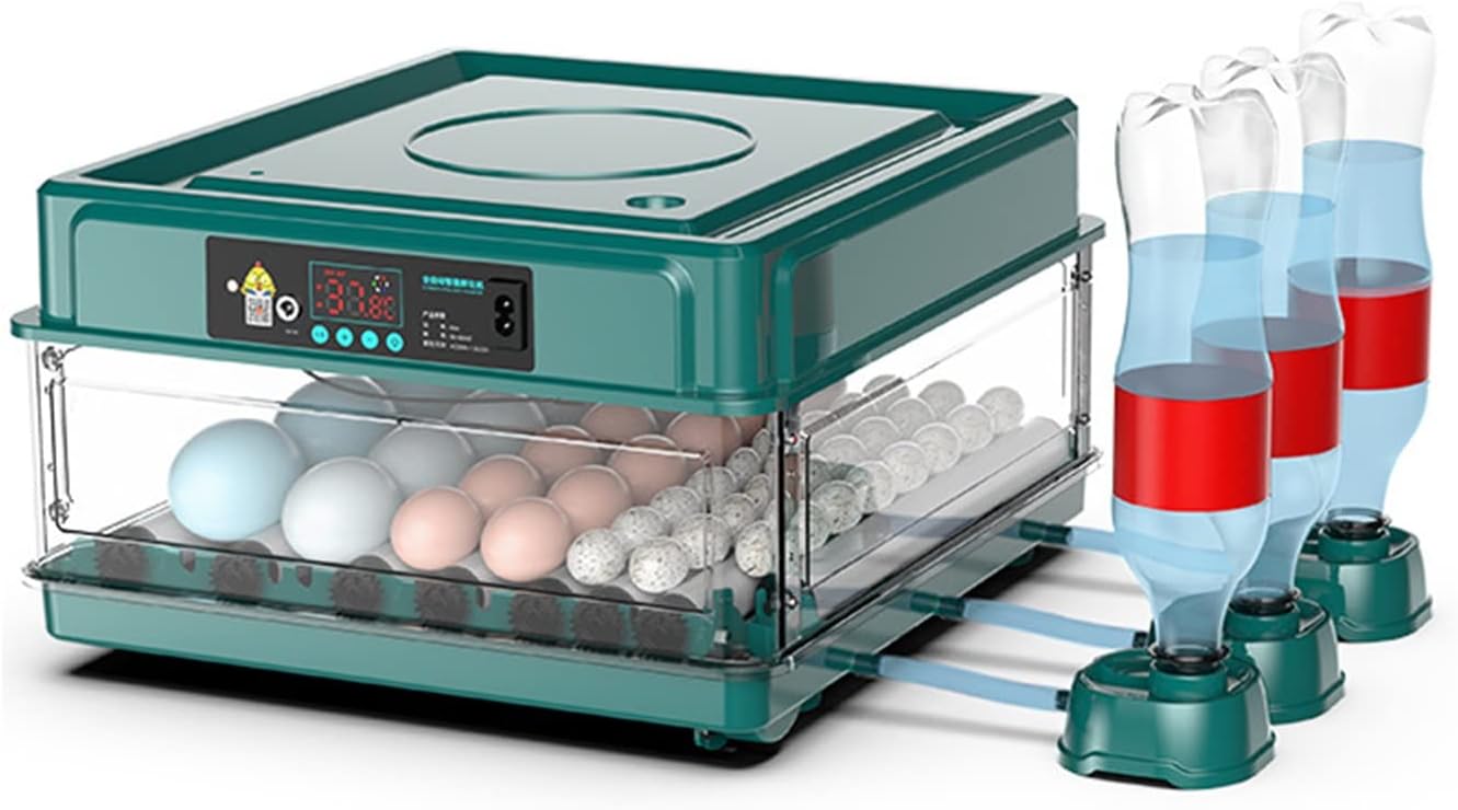 70 Eggs Dual Power Supply AC / DC Incubator Intelligent | Daraz.pk
