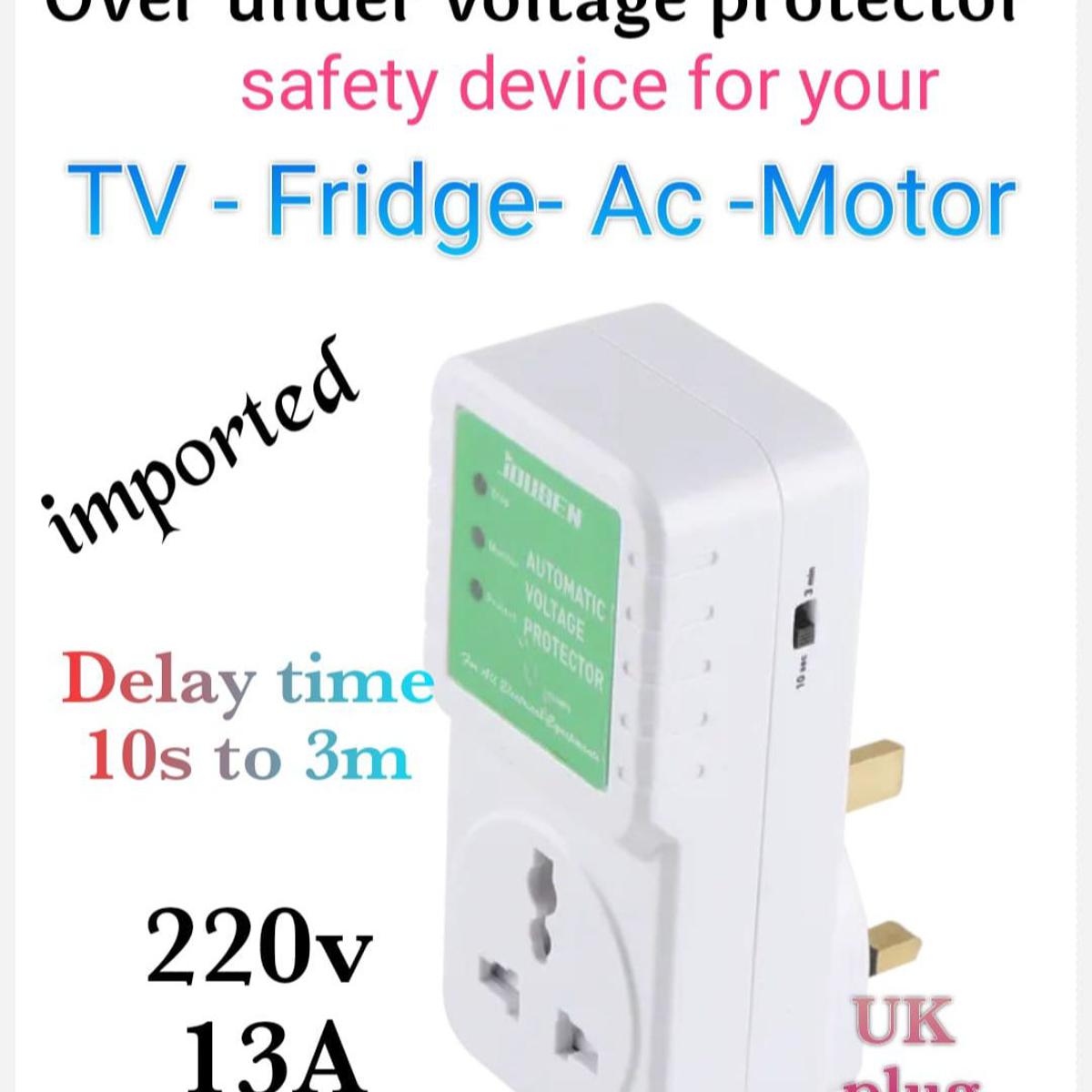 Digital voltage protector 220v 13A. | Daraz.pk