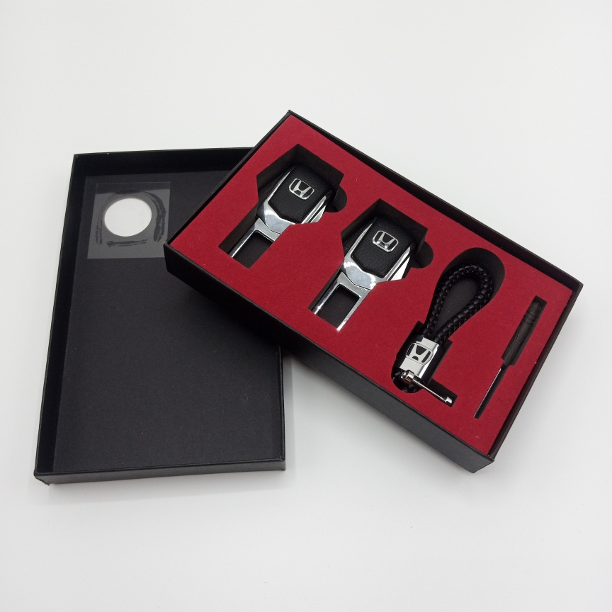 Metal Keychain Set Box Honda Key Ring Set with Screw | Daraz.pk