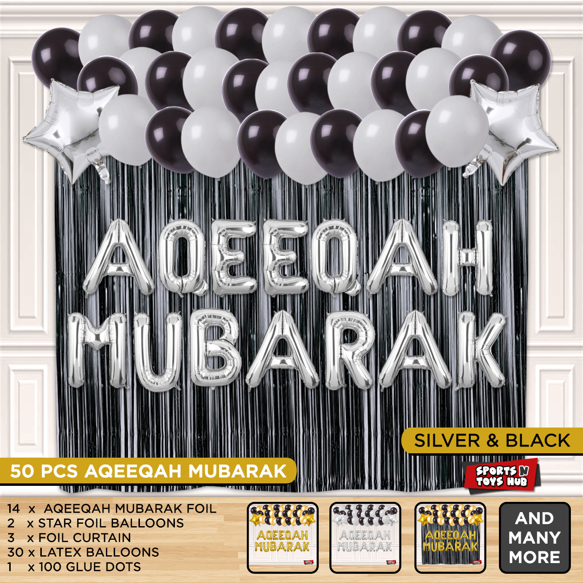 Aqeeqah Mubarak Decoration Collection, Decoration Supply, Ramazan Decor ...