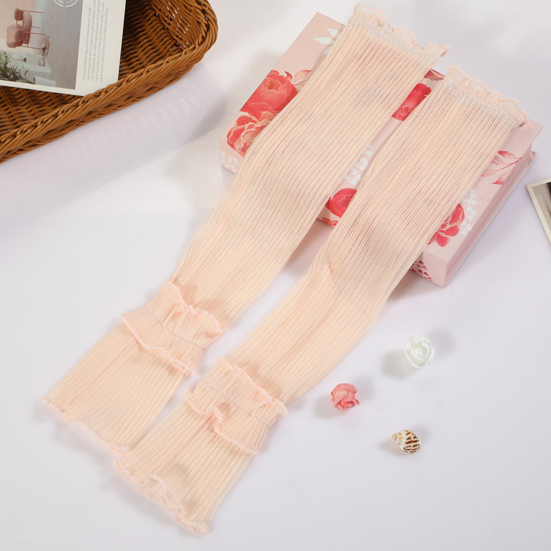Photography Atmosphere Mesh Yarn Flower Side Lace Ice Sleeves Daily ...