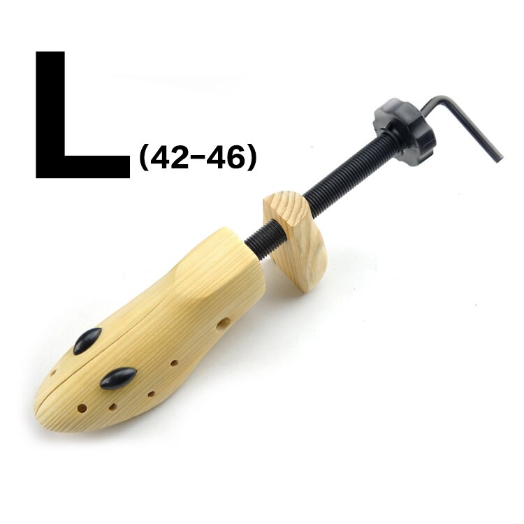 High Quality 1 PC Wood 2-Way Wooden shoe trees Adjustable Shape For ...