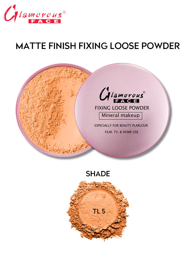 Glamorous Face HD Mineral Matte Finish Fixing Loose Powder | Daraz.pk