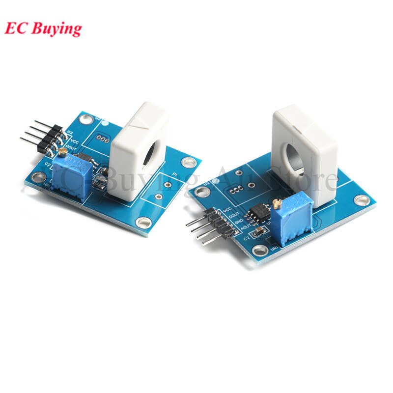 Wcs1800 Dc 5v Hall Current Detection Sensor Module 35a Precise With Short Circuit Overcurrent