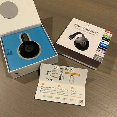 Google Chromecast 2 HDMI Streaming TV Dongle - TV Box - Cast - Chrome ...