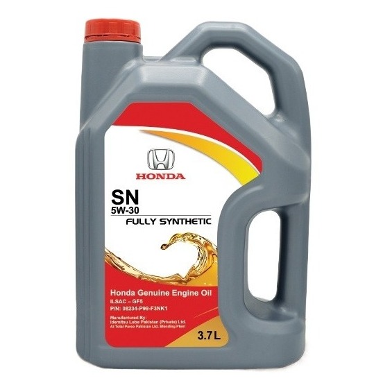 Honda Genuine Engine Oil 5W-30 SN- 3.7L NEW BOTTLE | Daraz.pk