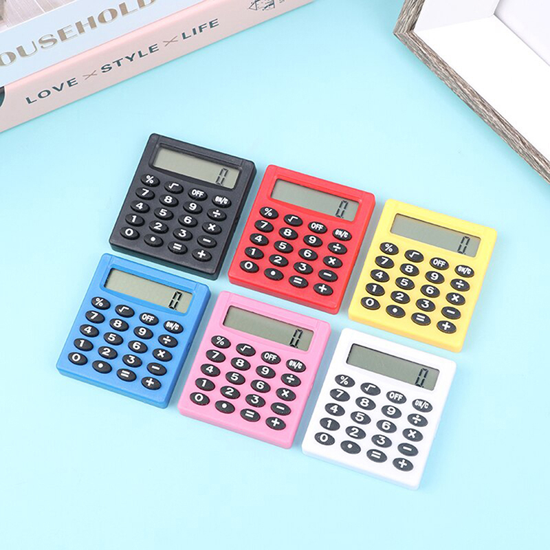Small Square Calculator Multi-Function Mini Color School Office ...