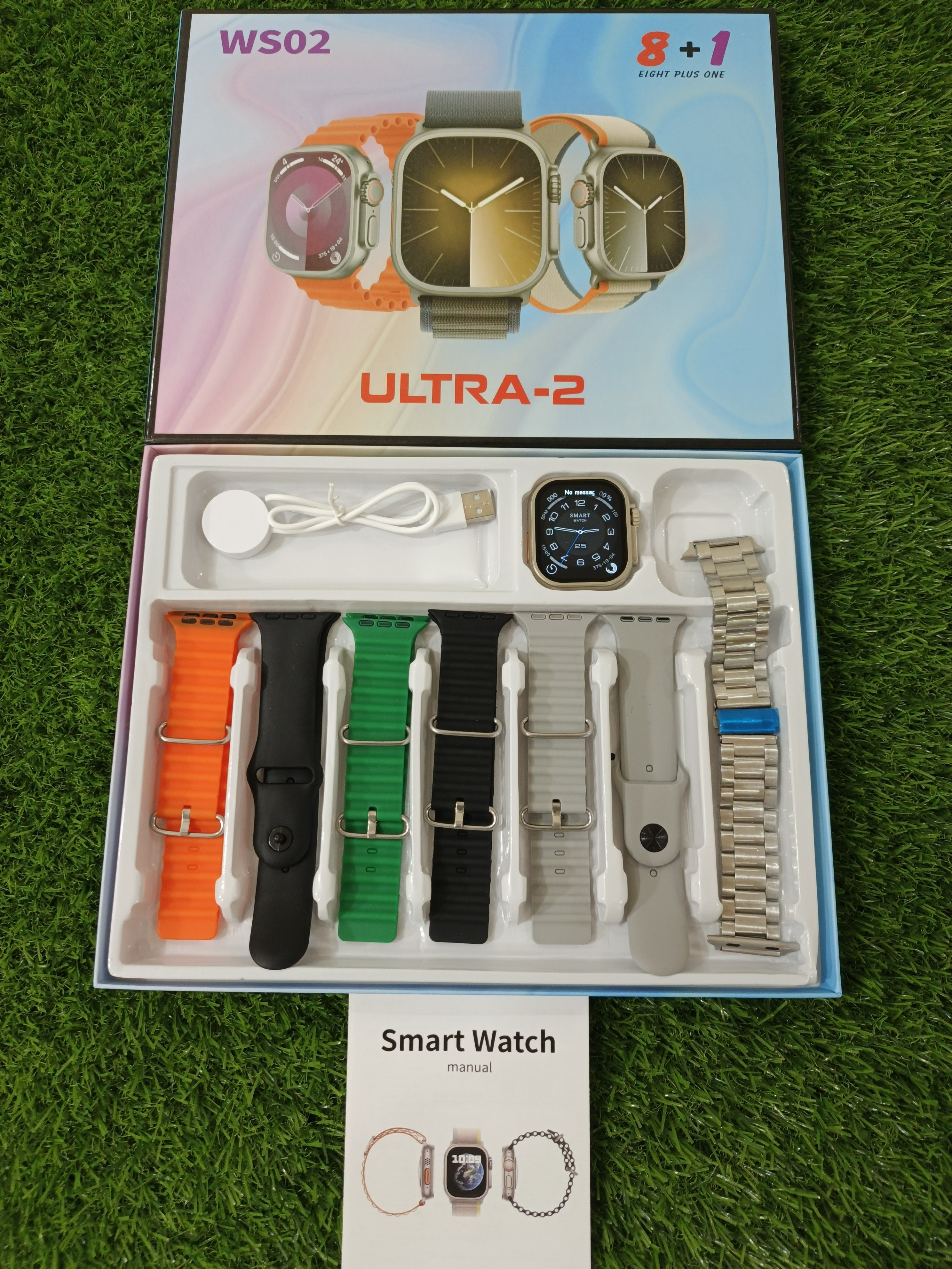 WS02 Ultra 2 Smart Watch with 7 Straps | Daraz.pk