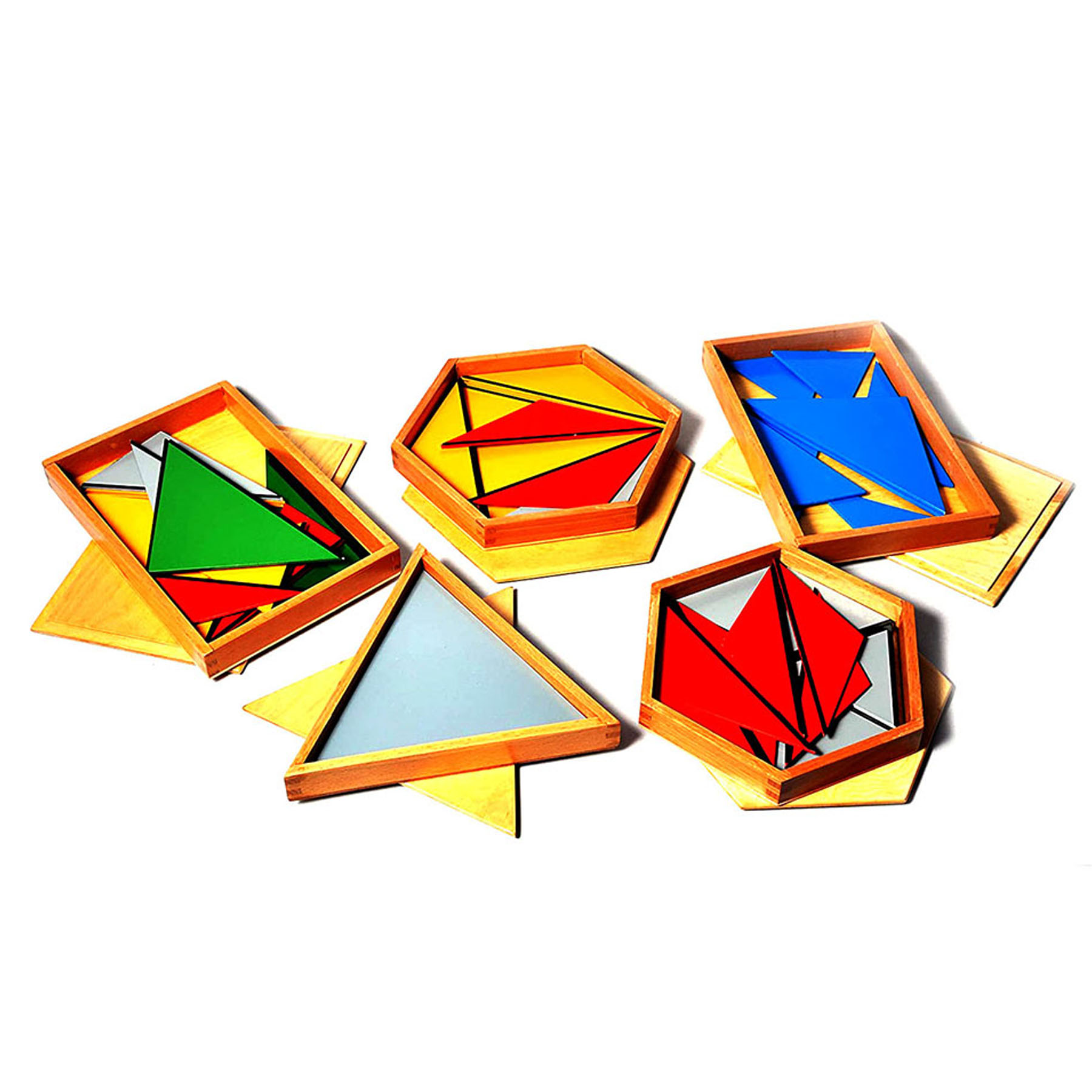 CONSTRUCTIVE TRIANGLE | MONTESSORI APPARATUS | Daraz.pk