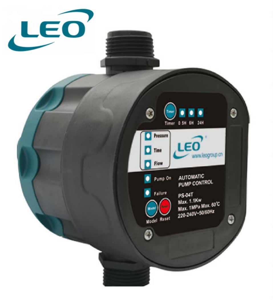 LEO PS-04T , ELECTROMAGNETIC PRESSURE SWITCH FOR AUTOMATIC PUMP CONTROL ...