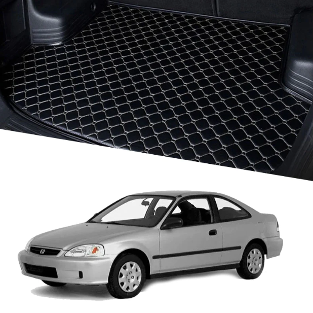 Honda Civic 7D Custom Car Trunk Mat - Model 1992-1995 Civic Best Trunk ...