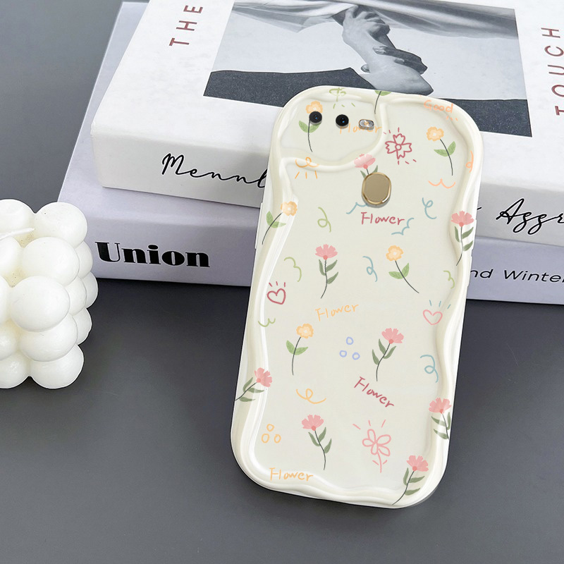VRQR Soft Wavy Edge Phone Case For OPPO A5S Back Cover Full Screen ...