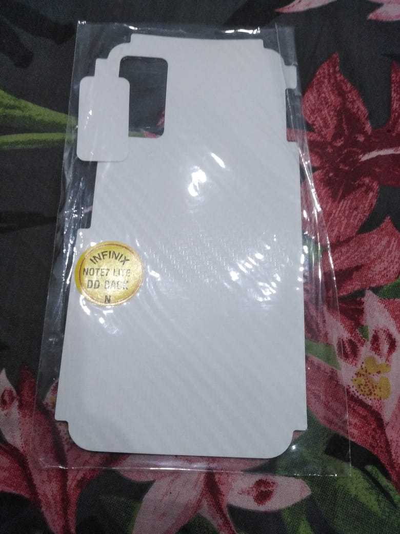 Infinix Note7 LiteMosaic Design - Carbon fiber - Protective Decal Skin Sticker - Transparent ...