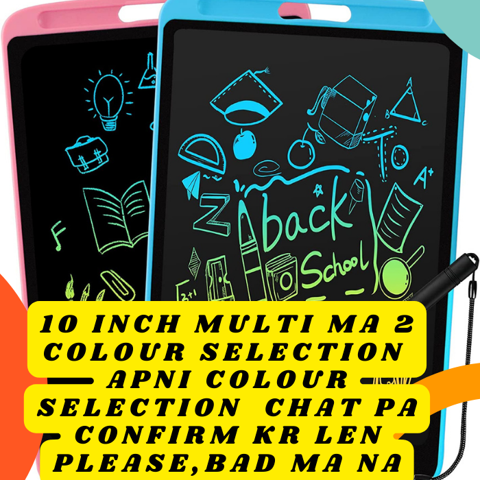 LCD Writing Tablet Electronic Slate E-writer Digital Pad Erasable ...