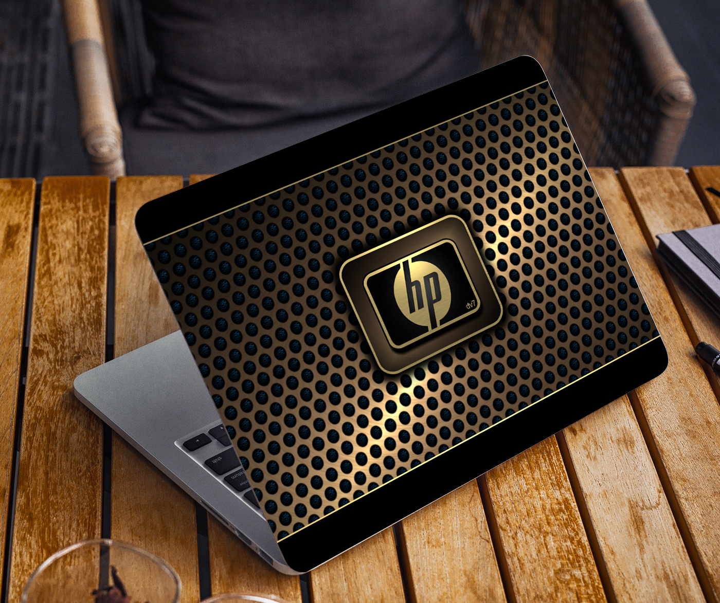 Hp Logo Laptop Skin Vinyl Sticker Decal, 12 13 13.3 14 15 15.4 15.6 ...