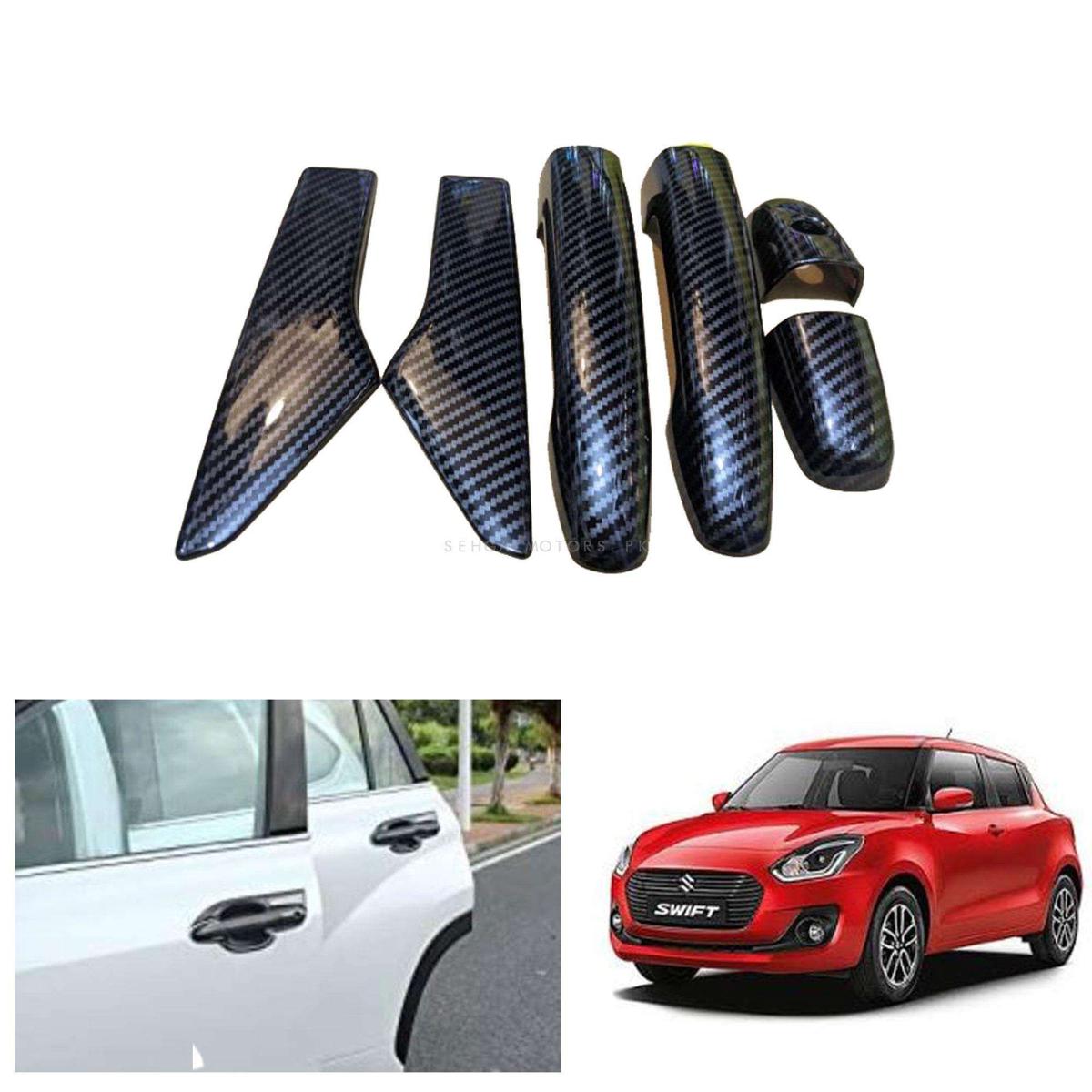 Suzuki Swift Door Handle Carbon Fiber Cover - Model 2022-2023 | Daraz.pk