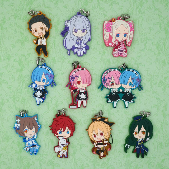Rezero Relife Emilia Rem Ram Natsuki Subaru Beatrice Felt Felix Anime ...