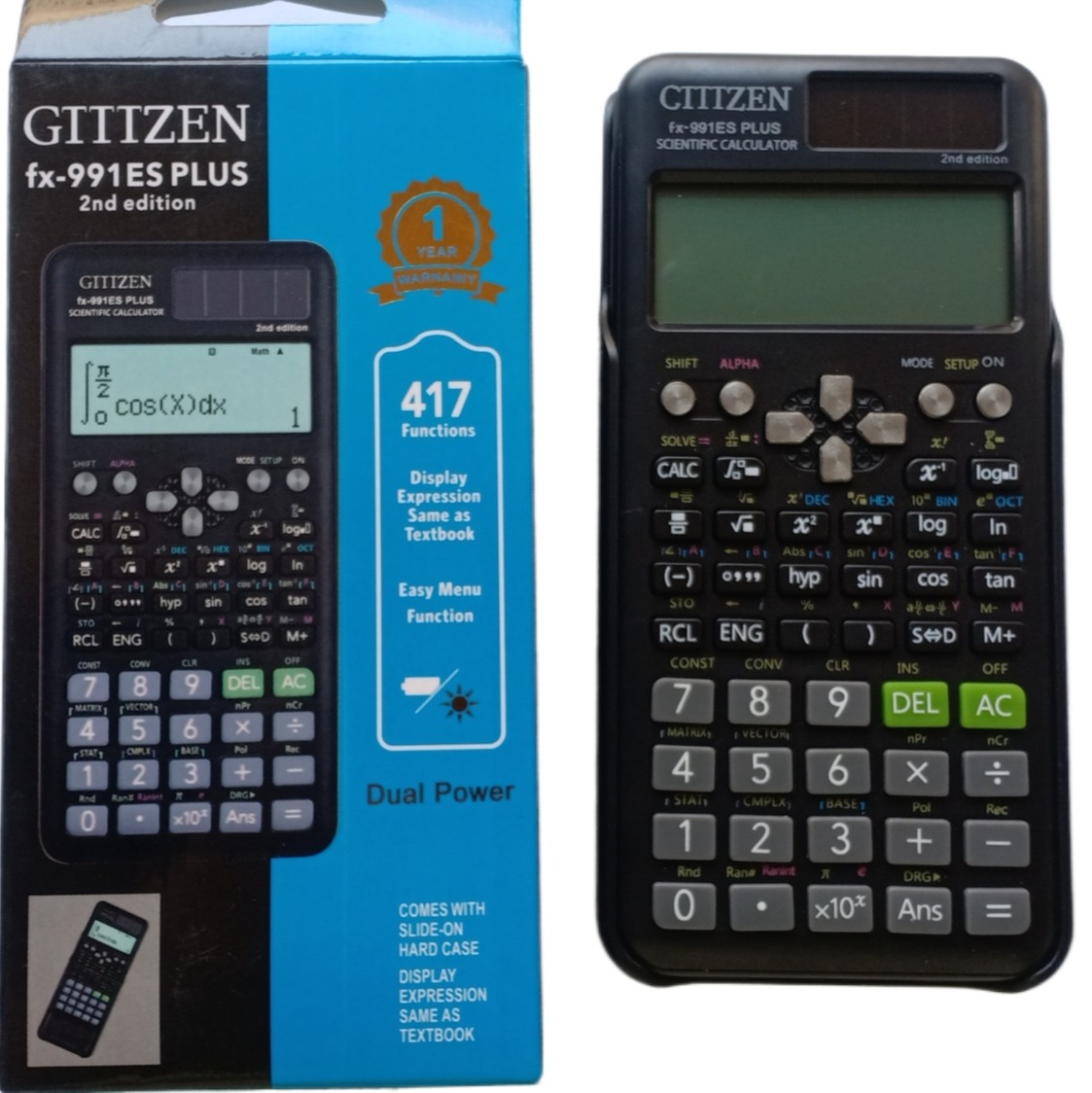 scientific calculator fx-991es 2nd \ original scientific calculator ...