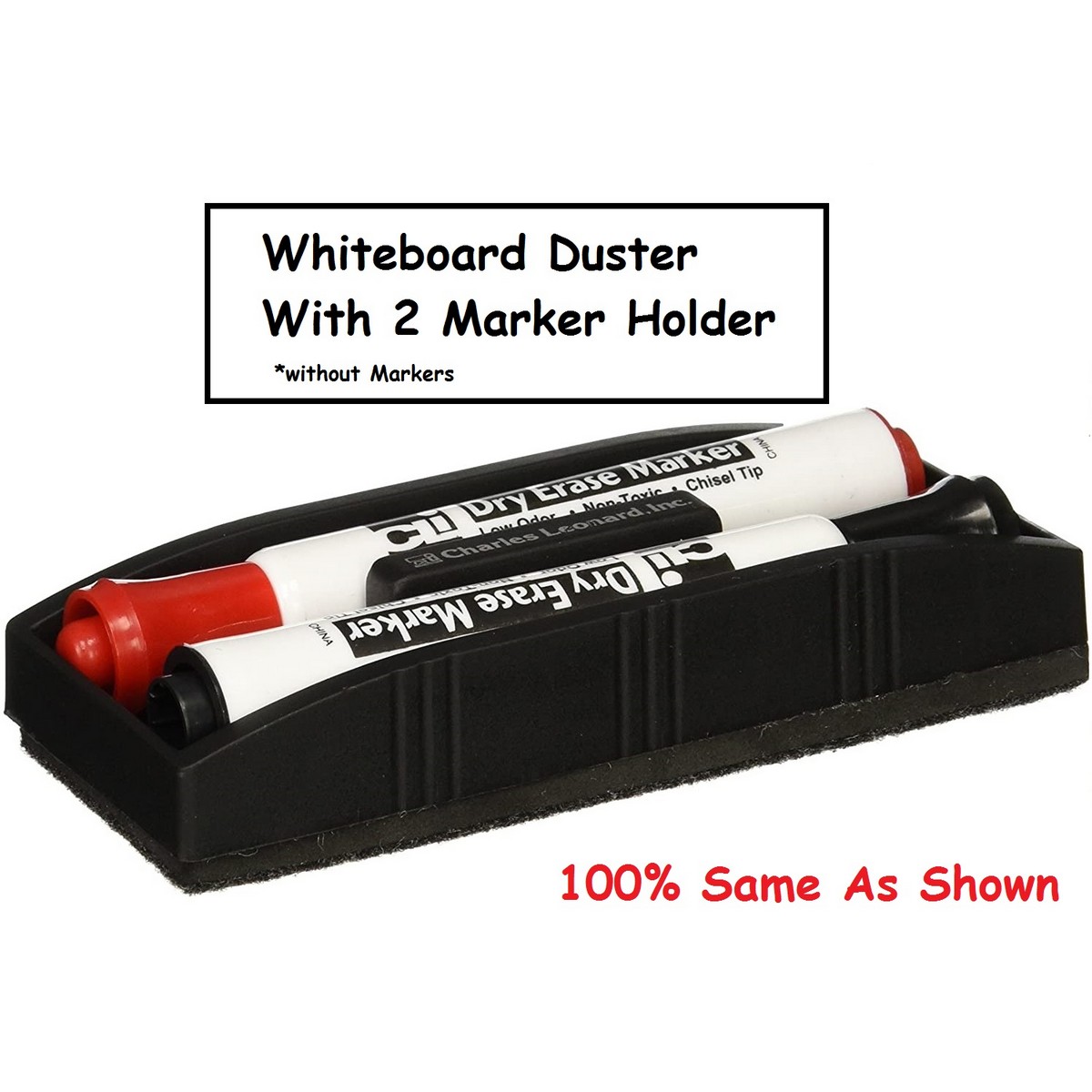 Whiteboard Duster Non Magnetic with 2 Marker Holder – HDP-113 | Daraz.pk